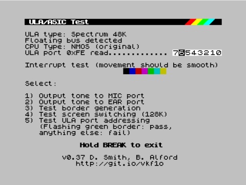 Karta Diagnostyczna ZX Spectrum (4 x ROM) > MUMIO - ZX Spectrum devices